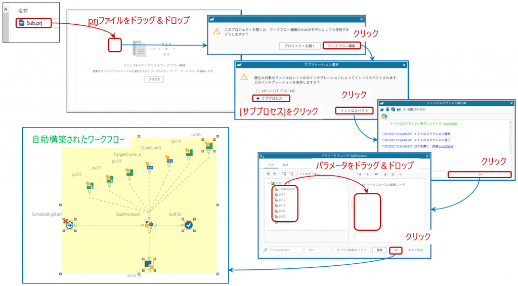 modeFRONTIERのサブプロセスフローの有効活用｜RPA（自動化）・最適化・機械学習｜ソリューション | IDAJ-BLOG